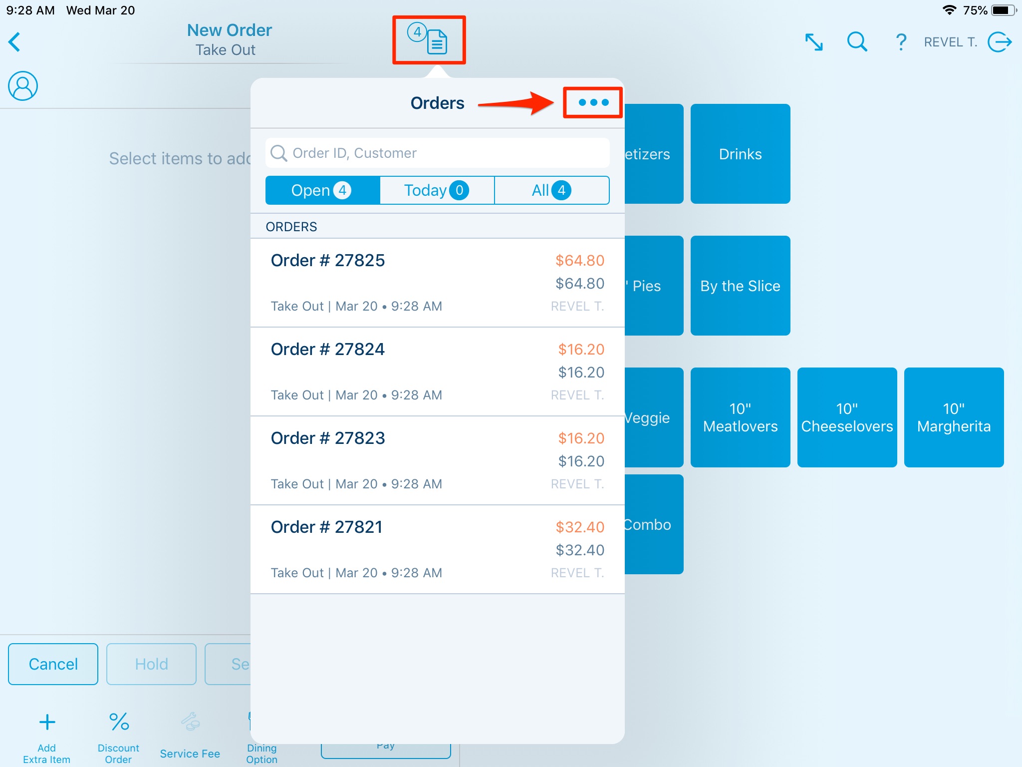 How to Close Multiple Held Orders at Once