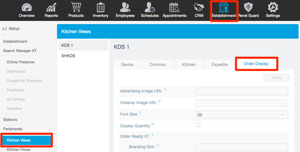 Order Ready XT View for Android TV