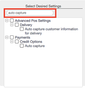 Setting Up Credit Card Auto Capture
