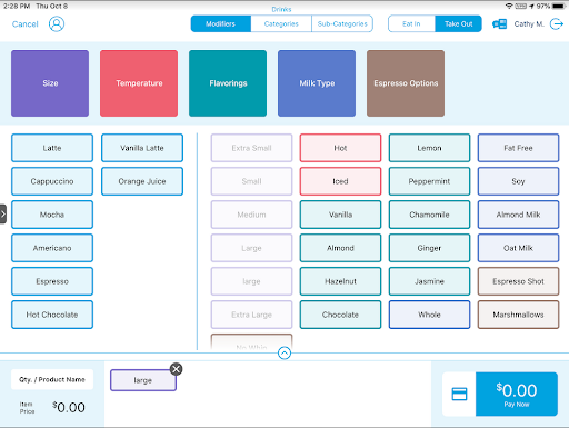 Conversational Ordering