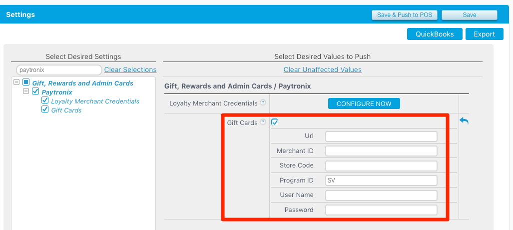 Paytronix Loyalty & Gift Integration