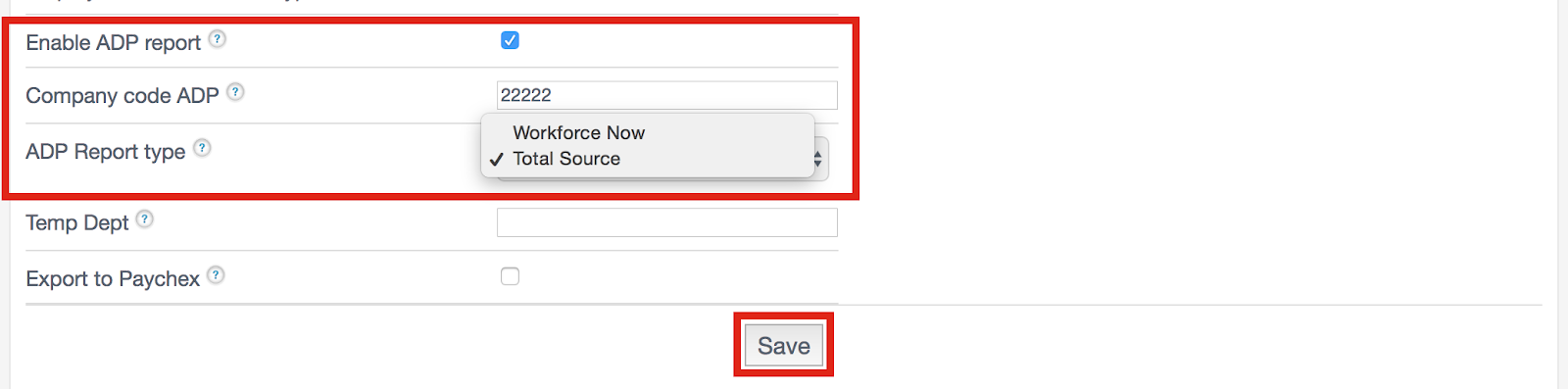 How to Export Employee Hours to ADP
