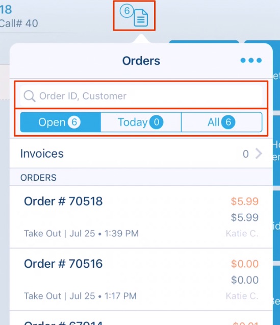 Creating Orders