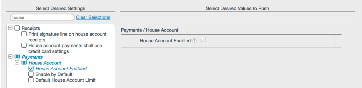 House Accounts