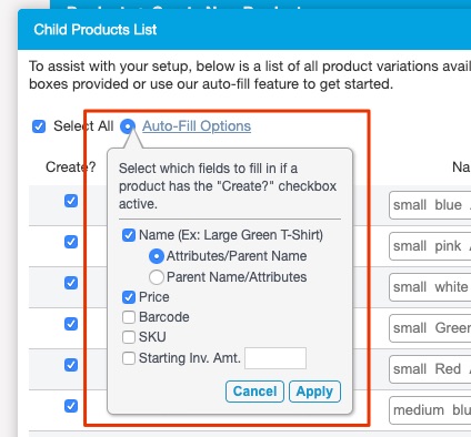 Creating Matrix Inventory on the Management Console