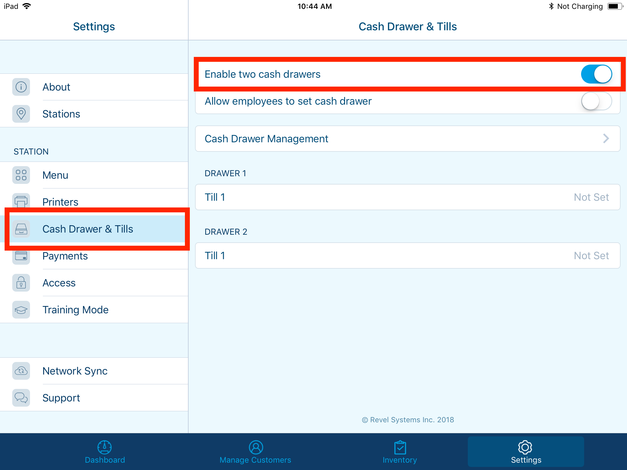 Running Dual Cash Drawers Setup – Individual Point of Sale