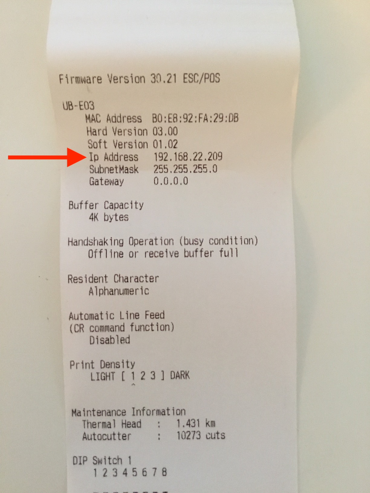 How To Print The IP Address Of The Printer