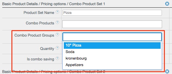 How to Create Group Combos – Individual Point of Sale
