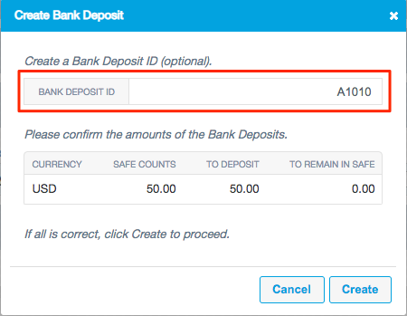 Cash Office Report