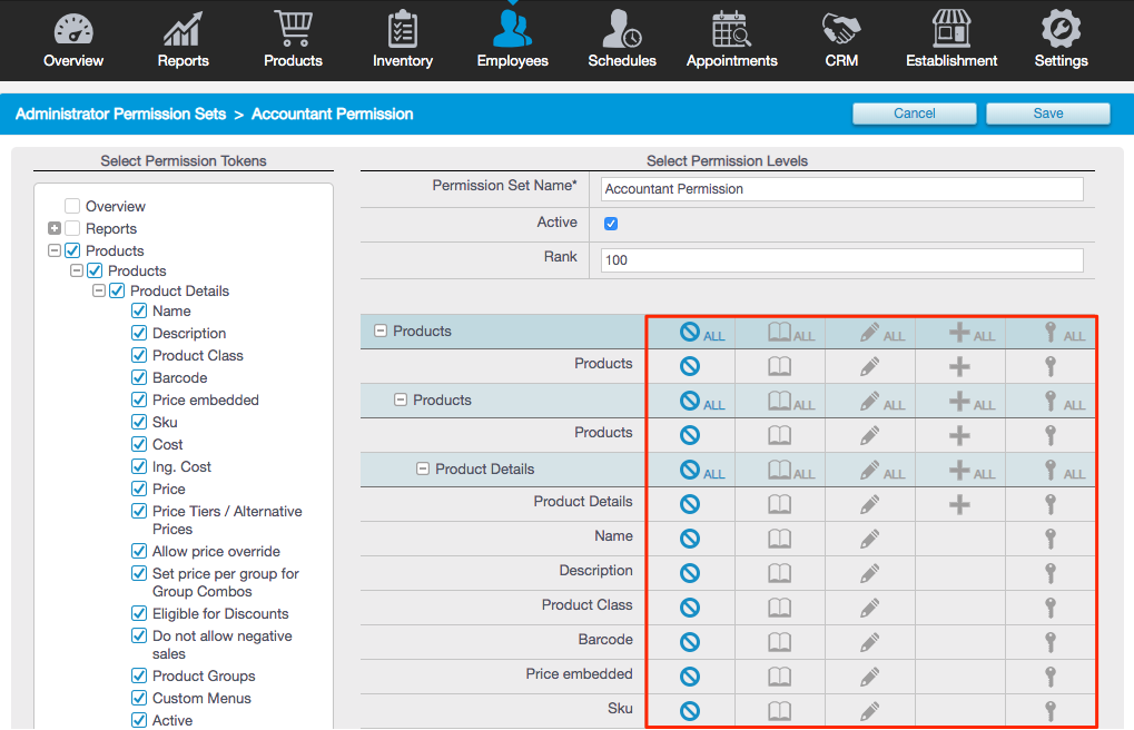 Employees: Roles and Permissions Guide