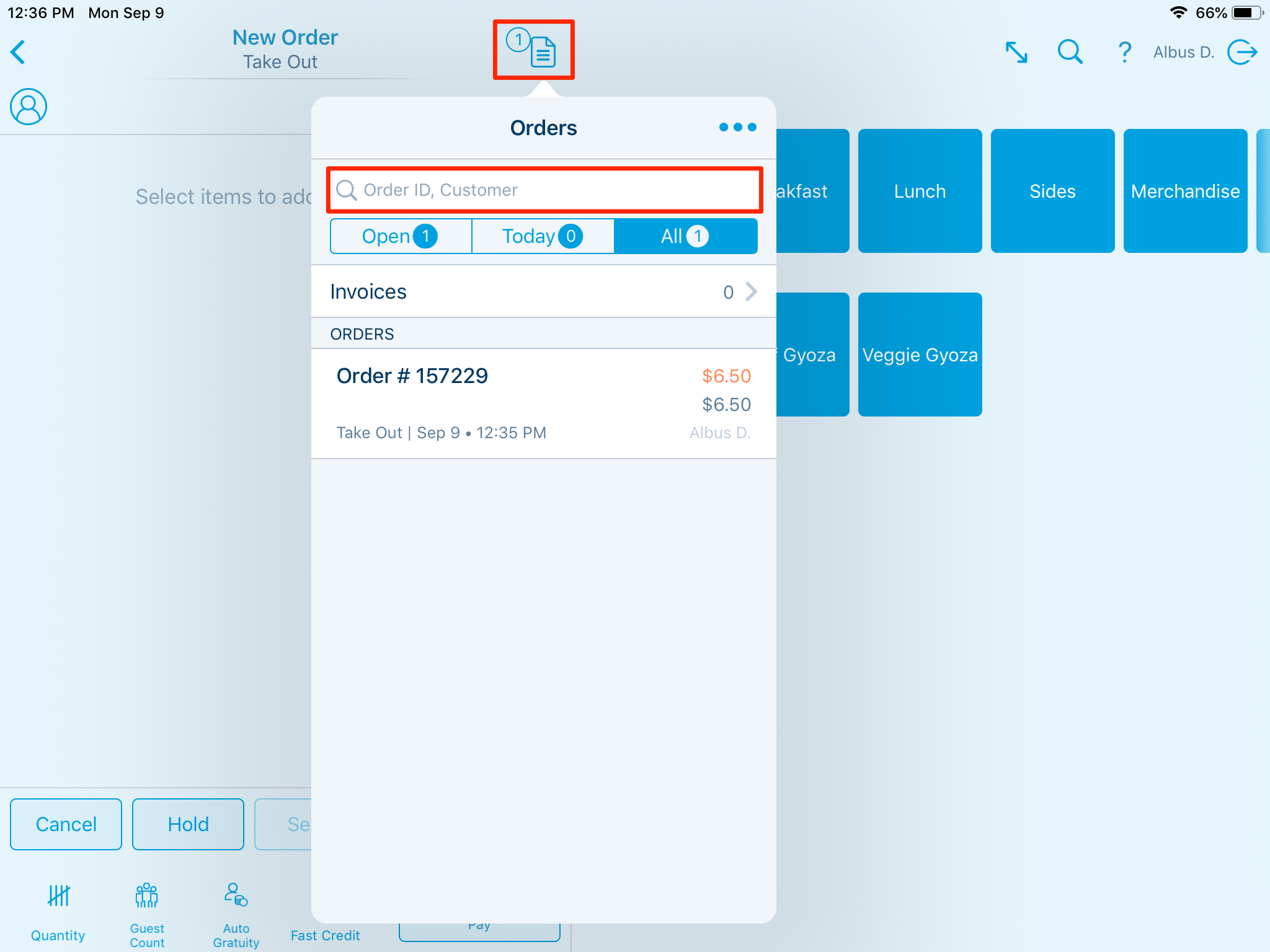 How to Reprint to Kitchen Receipts
