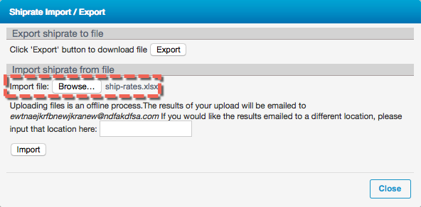 Creating Custom Shipping Table