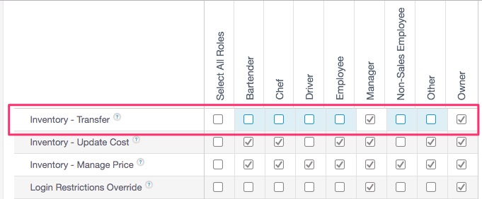 Multi-Establishment Inventory Transfer
