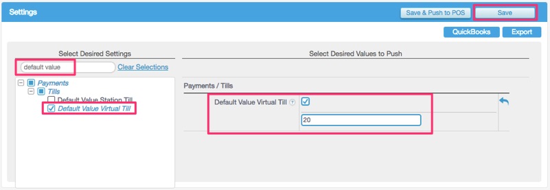 Tills: Virtual Tills