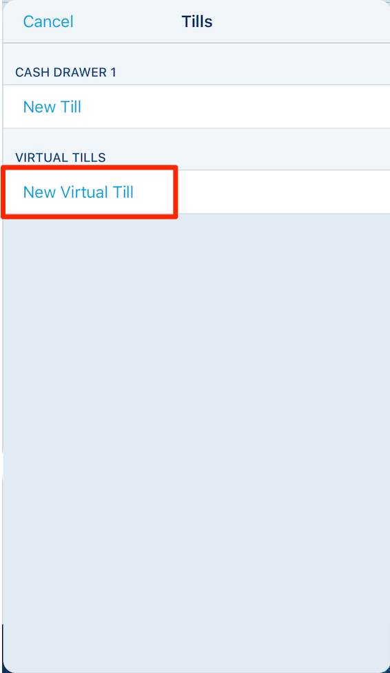 Tills: Virtual Tills