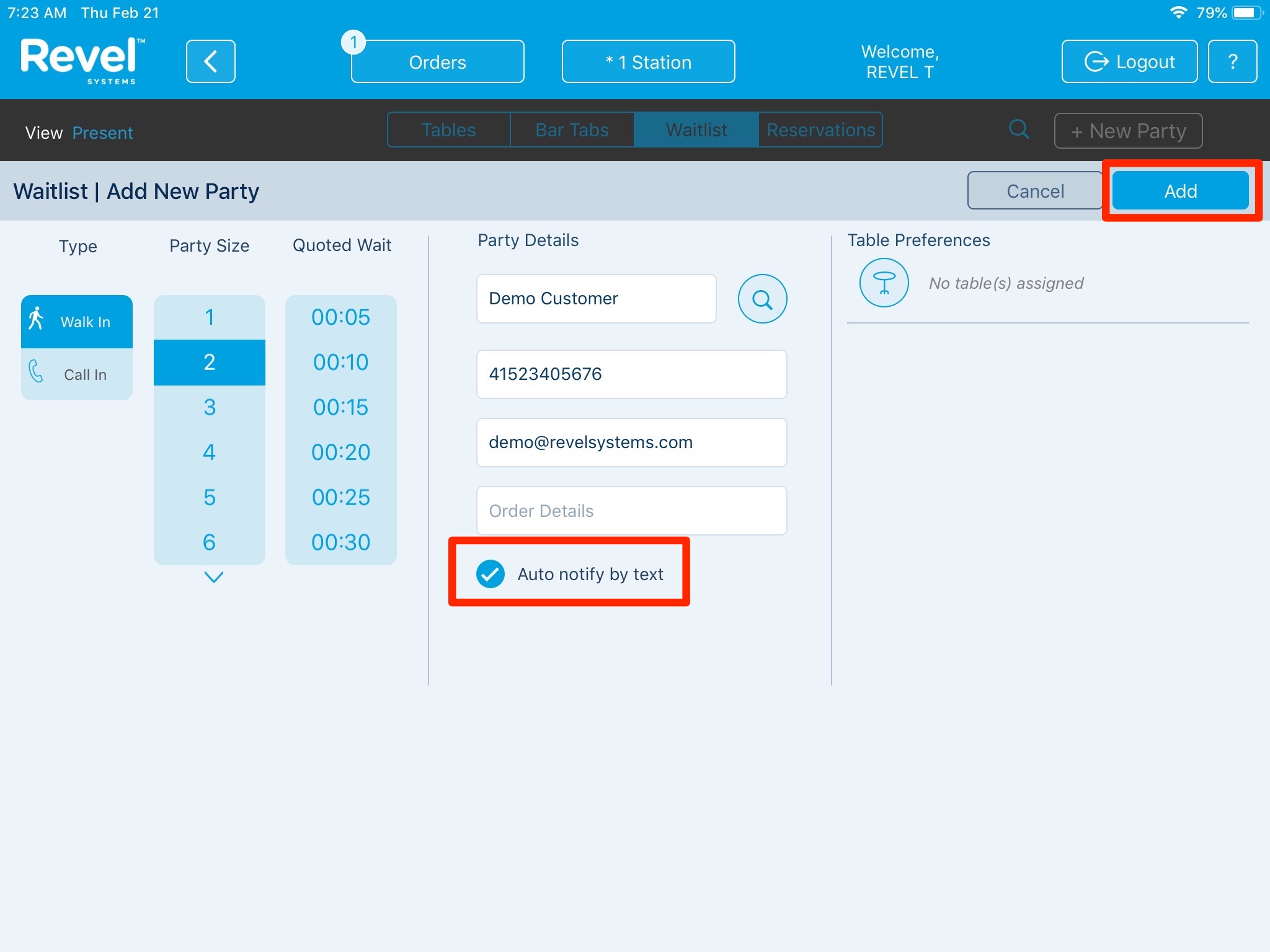 Twilio Integration