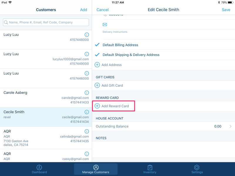Rewards on the Point of Sale