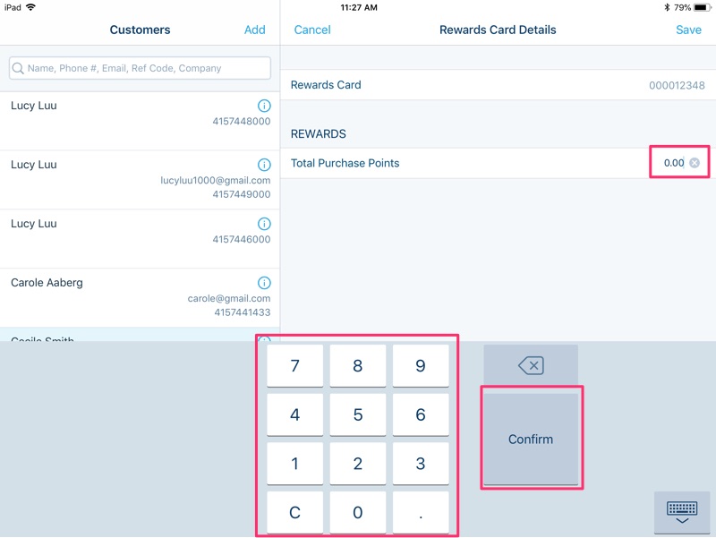 Rewards on the Point of Sale
