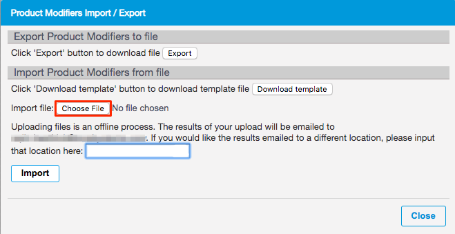How To Importexport Product Modifiers Using Excel
