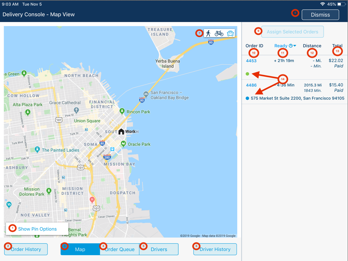 Delivery Management