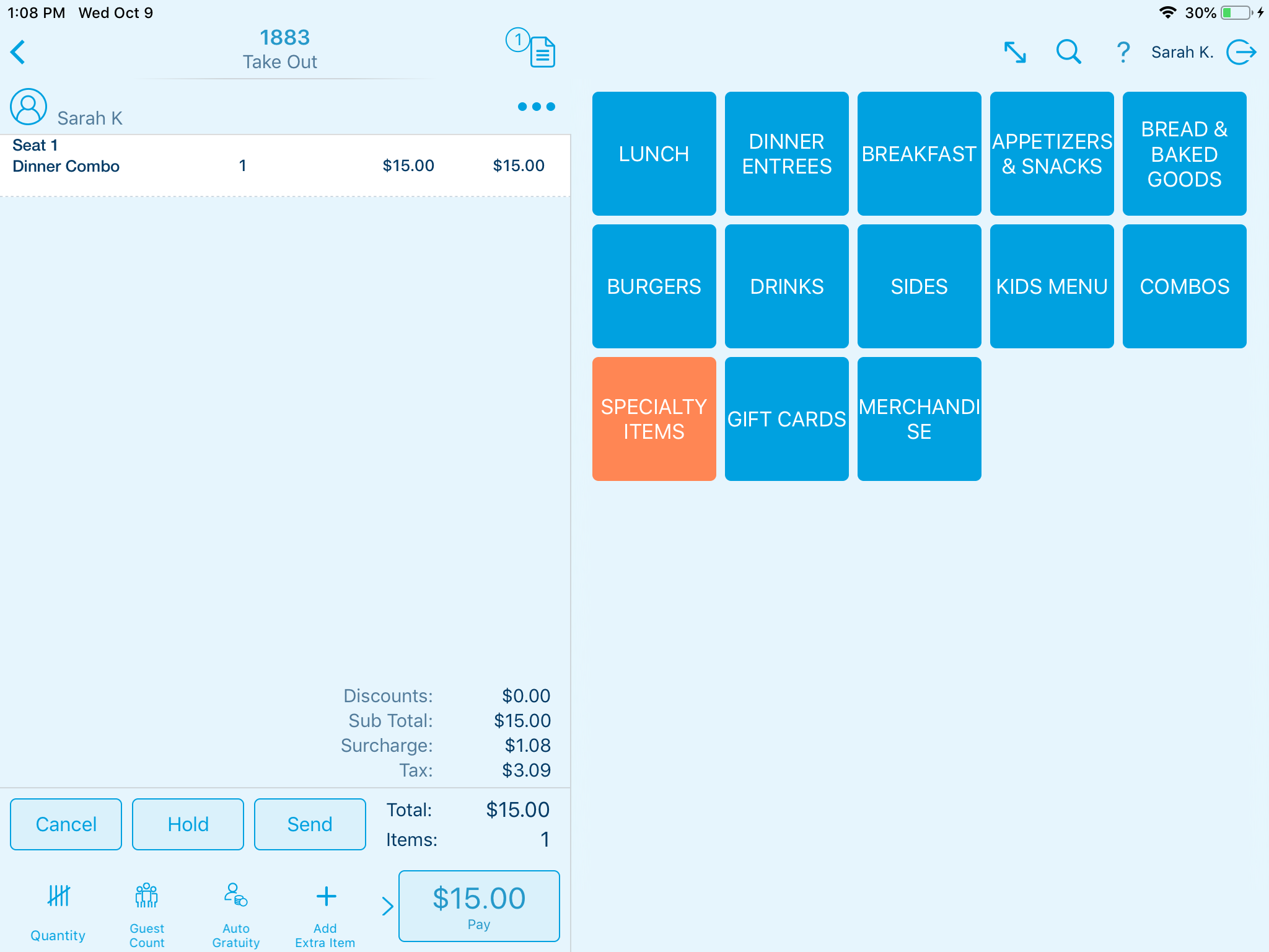 Adding a Custom Message to Products on the Point of Sale
