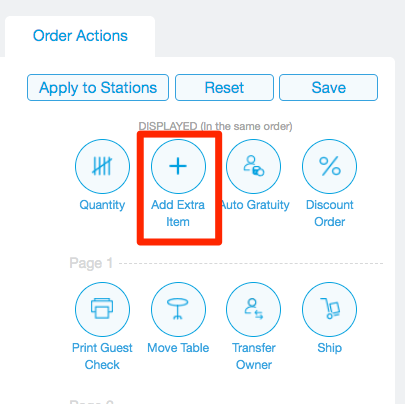 How to Use Add Extra Item