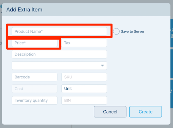 How to Use Add Extra Item