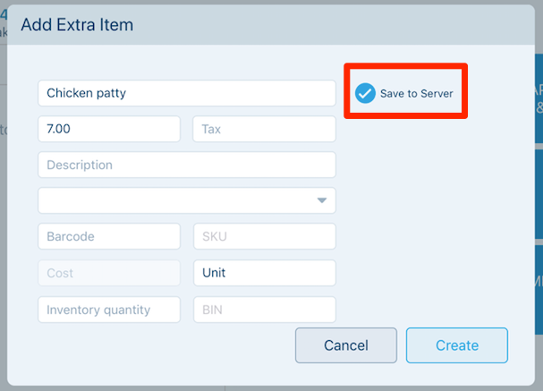How to Use Add Extra Item
